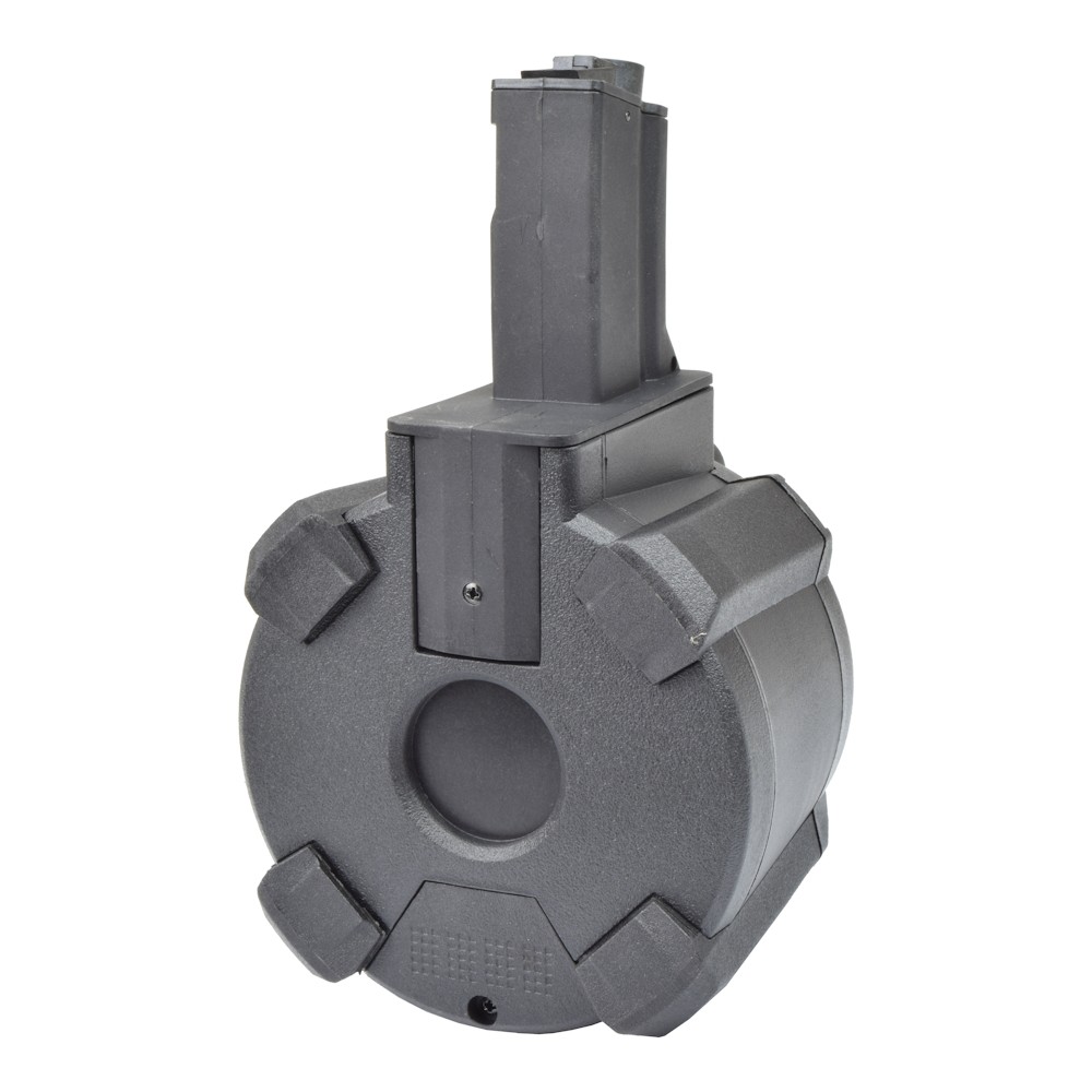 A&K DRUM 1200 ROUNDS MAGAZINE FOR MP5 SERIES BLACK (B90-4C BK) | Jolly ...