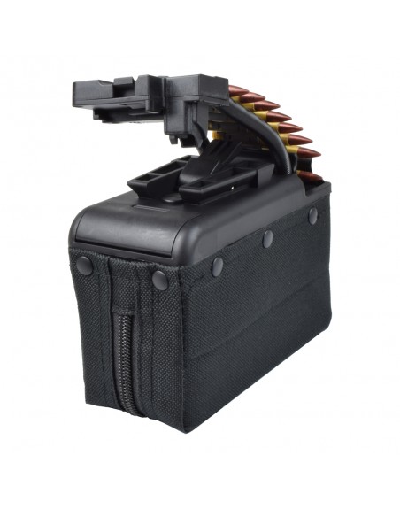BATTLEAXE ELECTRIC MAGAZINE 2000 ROUNDS FOR MK46 MINIMI BLACK (MINIMI ...