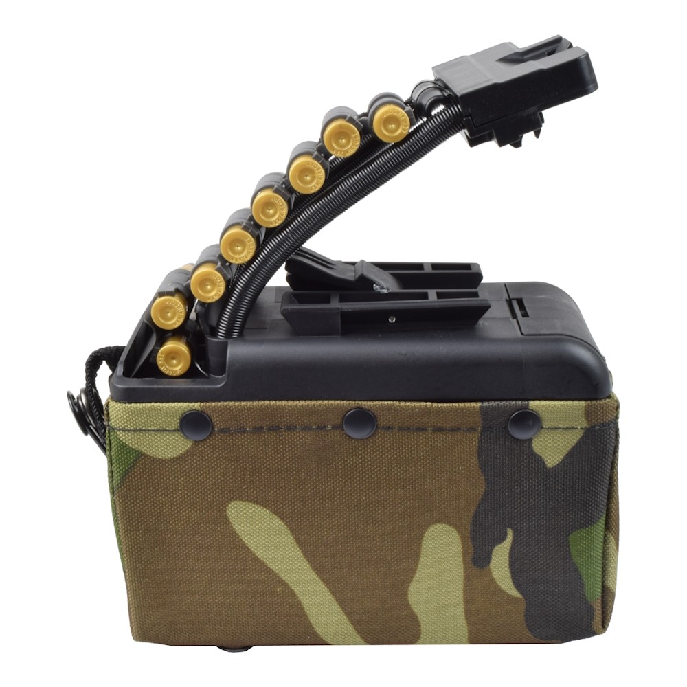 BATTLEAXE ELECTRIC MAGAZINE 2000 ROUNDS FOR MK46 MINIMI MULTICAM (MINIMI DRUM MC) | Jolly Softair
