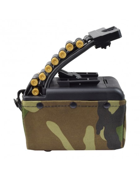 BATTLEAXE ELECTRIC MAGAZINE 2000 ROUNDS FOR MK46 MINIMI MULTICAM ...