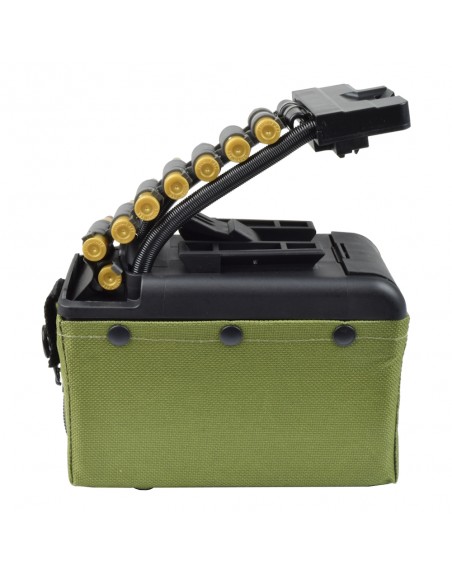 BATTLEAXE ELECTRIC MAGAZINE 2000 ROUNDS FOR MK46 MINIMI OLIVE DRAB ...