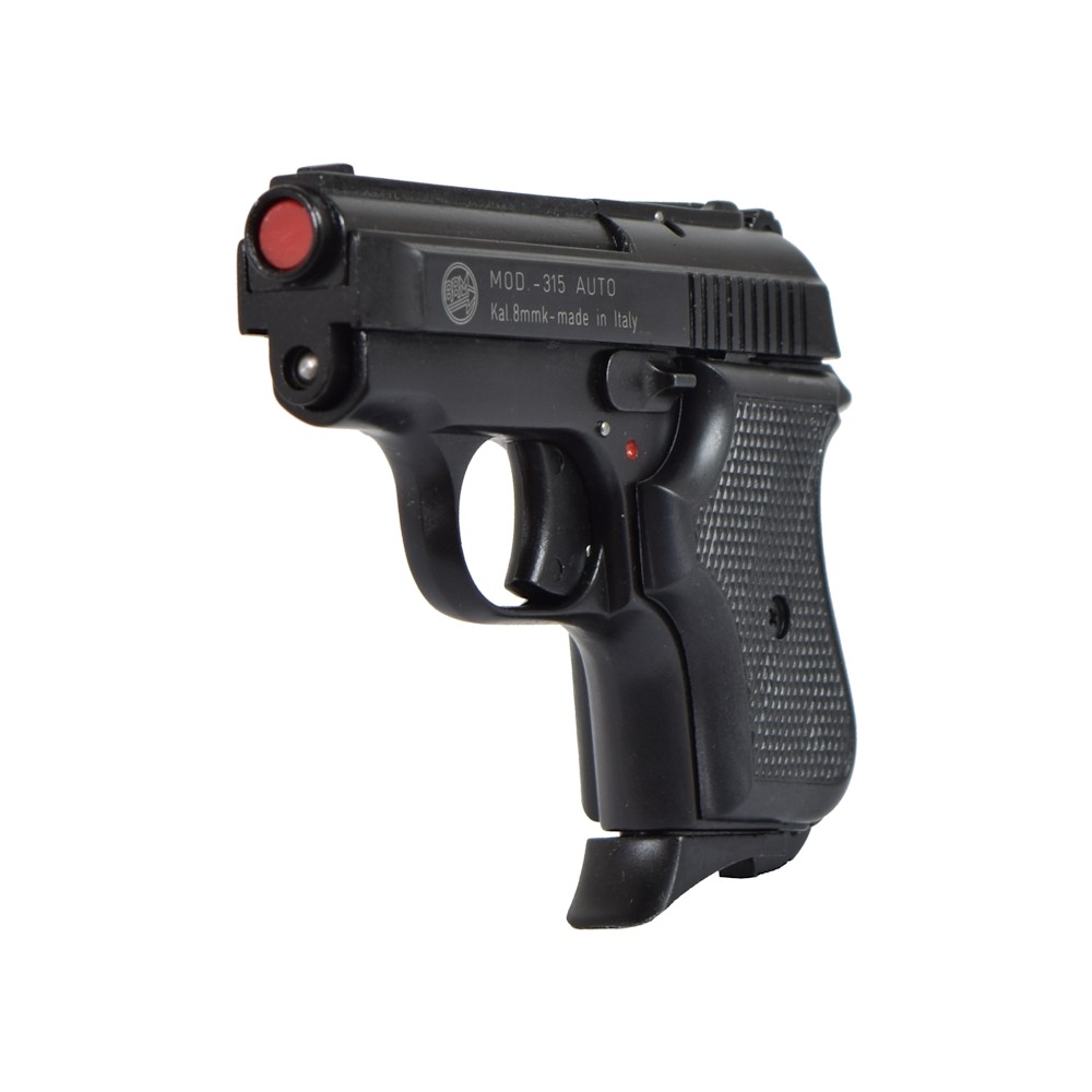 BRUNI BLANK PISTOL TOP FIRING 315 CALIBER 8MM BLACK (BR-1900) | Jolly ...