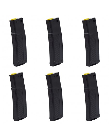 CYMA BOX 6 CARICATORI DANIEL DEFENSE MID-CAP 230 COLPI NERO (M236 ...