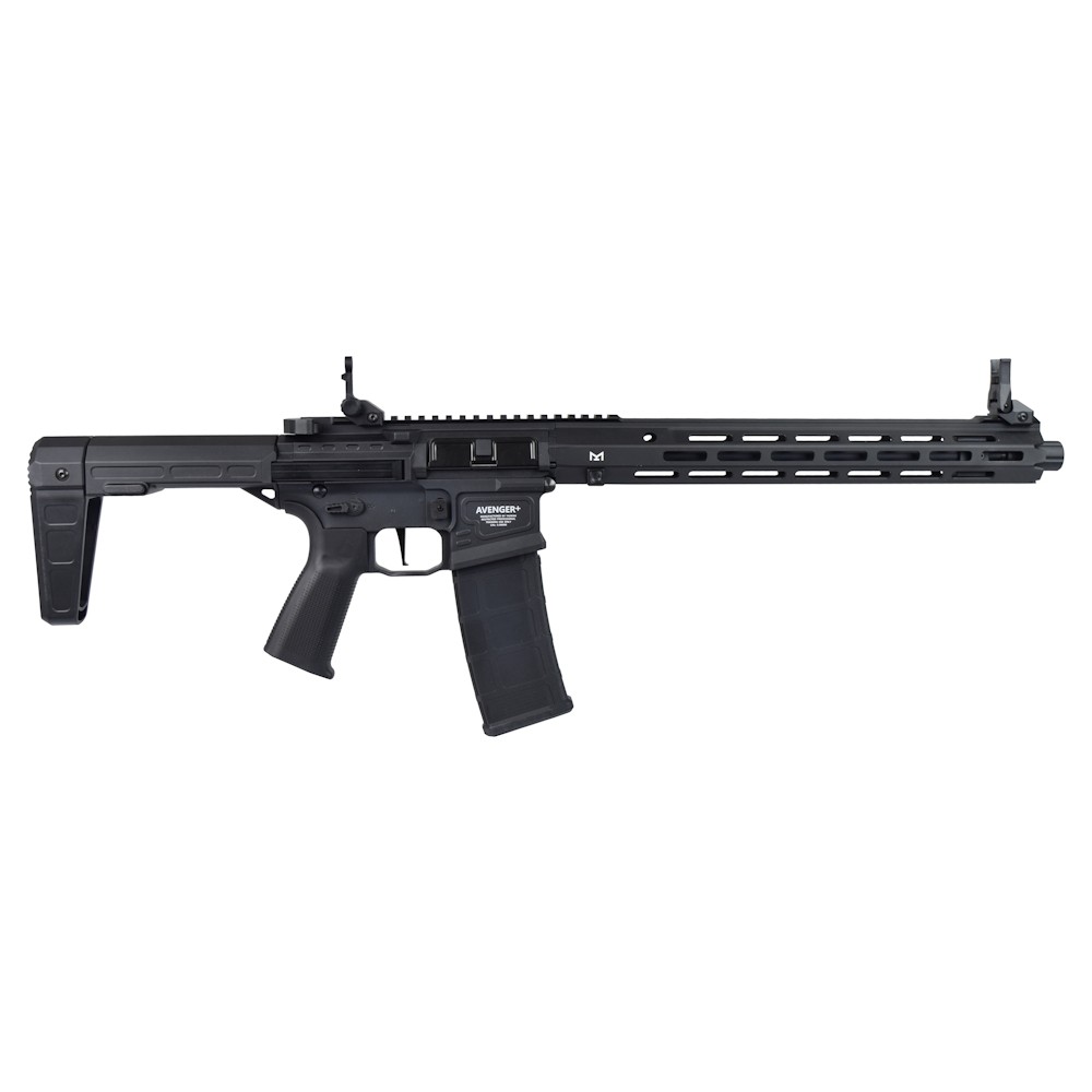 POSEIDON ELECTRIC RIFLE AVENGER+ SNIPER BLACK (PAEG-A+S BK) | Jolly Softair