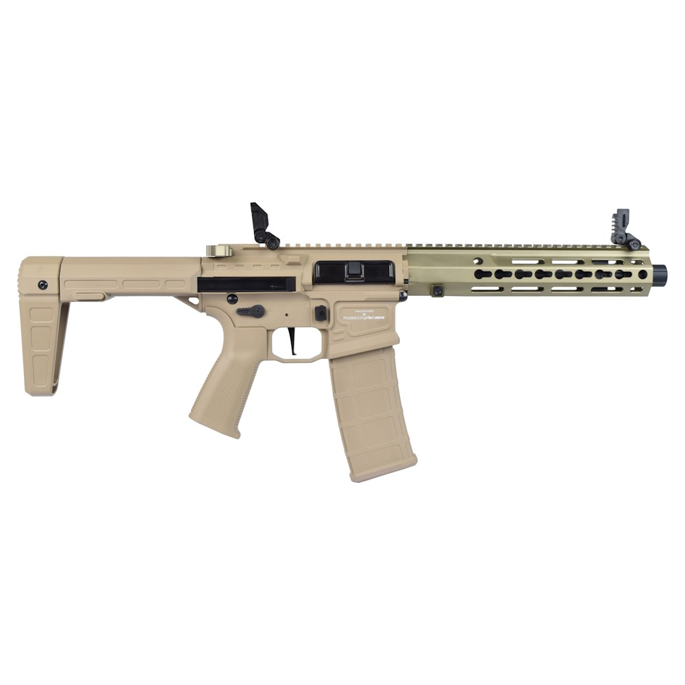 POSEIDON ELECTRIC RIFLE XQP PDW TAN (XQ4-P-TAN) | Jolly Softair