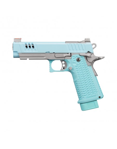 G&G GAS PISTOL STP45 PRO 8" MACARON BLUE (GG-STP45PRO-MC) | Jolly Softair