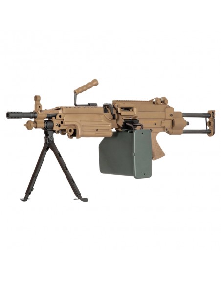 SPECNA ARMS FUCILE ELETTRICO SA-249 PARA CORE MACHINE GUN TAN (SPE-01 ...