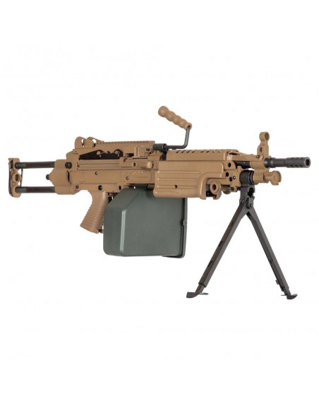 SPECNA ARMS FUCILE ELETTRICO SA-249 PARA CORE MACHINE GUN TAN (SPE-01 ...
