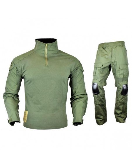 JS-TACTICAL COMBAT SUIT JS-WARRIOR OLIVE DRAB XXL SIZE (JSWAR-V-XXL ...