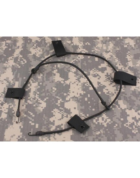 EMERSONGEAR HELMET RUBBER STRING BLACK (EM8824) | Jolly Softair