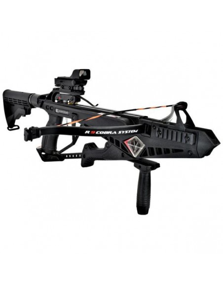 EK ARCHERY COBRA SYSTEM R9 SELF COCKING RECURVE CROSSBOW 90 LBS DELUXE ...